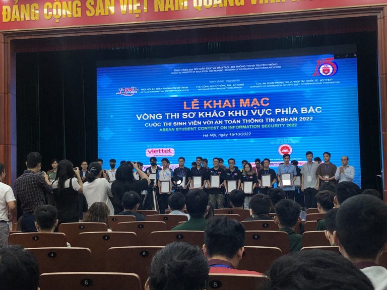 Sinh viên ICTU với An toàn thông tin ASEAN năm 2022 – [ICTU]