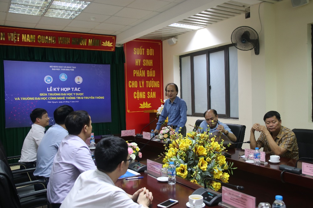 ICTU ký biên bản hợp tác với Đại học Y – Dược – [ICTU]